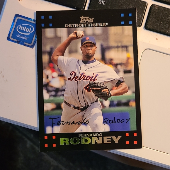 Other | Fernando Rodney Baseball Card | Poshmark
